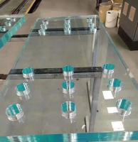 China White Grey Bronze Green Black Pvb Color Automotive Laminated Windshield Glass with Various Panel Sizes for sale
