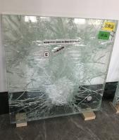 China Curved Flat Custom Cut Bulletproof Glass for 10000 Square Meter Performance for sale