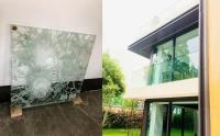 China Curved Flat Bullet Resistant Glass Fire Resistance and UV Protection for Superior Protection for sale