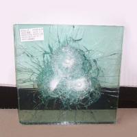 China Curved Flat Bullet Resistant Glass Fire Resistance and UV Protection for Superior Protection for sale