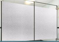 China High Privacy Sandblasted Glass Door Inserts Frosted Privacy Glass for Residential Buildings for sale