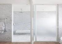 China High Durability and UV Protection in Custom Cut Satin Glass Partitions for Your Requirements for sale