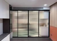 China Opaque Finish Frosted Privacy Glass Customizable and for Privacy Solutions for sale
