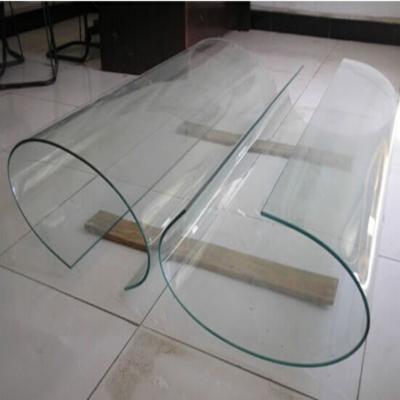China Hot Bent Tempered Glass Panel for Architectural Use for sale