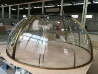China Hot Bent Tempered Glass Panel for Architectural Use for sale