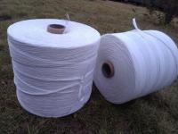 China White Colored Added Caco3 PP Fibrillated Yarn 5% Hot Shrinkage Rate Free Sample for sale