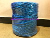 China 8g/m Professional Blue Polypropylene Twine Recycled Rope Tenacity Over 252KG for sale