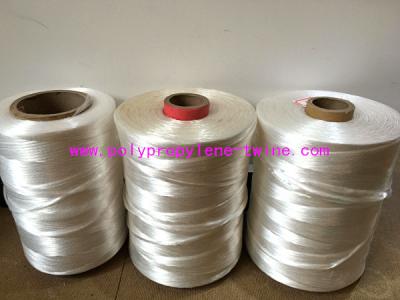 China 100% Virgin Polypropylene Fillers , High Strength Split Yarn White Color for sale
