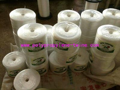 China UV Treated Polypropylene Raffia Packing Twine 1000m/Kg 1500m/Kg Twisted for sale