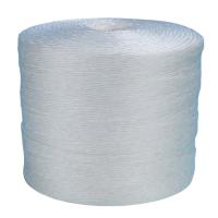 China Fibrillated 500m White Polypropylene Baler Twine UV Treated High Strength for sale