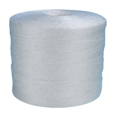 China Fibrillated 500m White Polypropylene Baler Twine UV Treated High Strength for sale