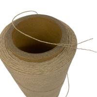 China Nm 4.6/2 Beige Twisted PP Sausage Tying Twine Polypropylene Loop for Meat for sale