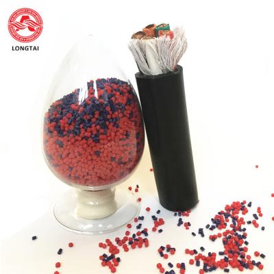 China Flexible Compounds PVC Raw Material 70c TI-2 For Power Cable Insulation for sale
