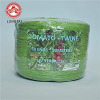 China Split Film 7500D Tomato Tying Twine 1200m/kg For Agriculture Packing Greenhouse Raffia for sale