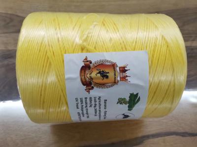 China High Tenacity Banana PP Baler Twine , 2mm Split Twisted Plastic Agriculture Twine for sale