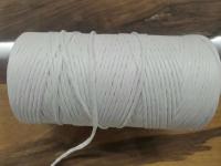 China Reach 33KD 3mm PP Caco3 Polypropylene Filler Yarn For Low Voltage Cable for sale