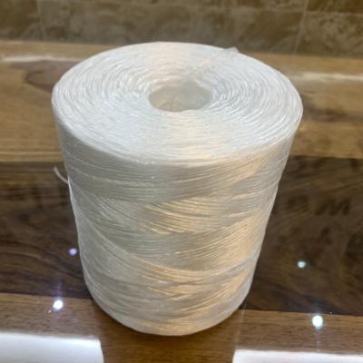 China 1200m/kg Split Film Yarn Tomato Hook Polypropylene Twine For Greenhouse Tomato Cultivation for sale
