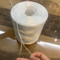 China UV Stabilised Black White Polypropylene yarn 1000m/kg 1200m/kg 1500m/kg Tomato trellis and Vine twine for sale