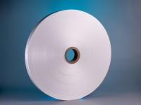 China 120um Polypropylene Foamed Strip Film White PP Tape For Electrical Cables for sale