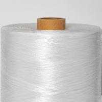 China Beige Color Non Twist Fibrillated Polypropylene Thread 220 Tex 2200 Denier 3ply for sale