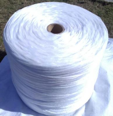 China Super High OI Flame Retardant Cable Winding Yarn PP Fibrillated Yarn for sale