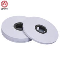 China Lightweight Non Woven Cable Wrapping Tape PET 80um White Green Color for sale