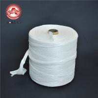 China 85KD 200KD 100KD Raw white transparent fibrillated pp cable filler yarn for sale