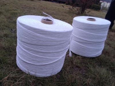 China Fibrillated Split Film PP Filler Yarn Polypropylene Filler In Jumbo Spools for sale
