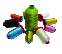 China Green / Blue Flame Retardant Polyester Cable Filler Yarn With High Tenacity for sale