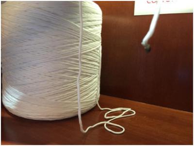 China High Temperature PP Cable Filler Yarn / Polyester Sewing Thread Fishing PP Filler for sale