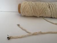 China High Temperature Flame Retardant Cable Filling Polyester Yarn Low Smoke Halogen Free for sale