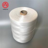 China High Tenacity 100% Virgin Raw Wire Cable Filler Yarn White PP Fibrillated for sale