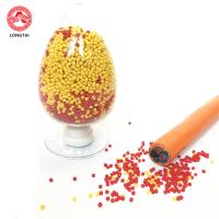 China ST2 70 Degrees Density 1.52 Hardness 90A PVC Cable Grade Compound Granules for sale
