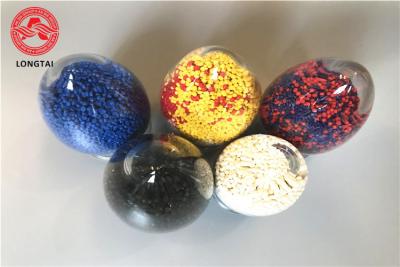 China Colorful Rigid Pvc Granules , Flame Retardant Pvc Compound 70℃ Temperature Resistance for sale