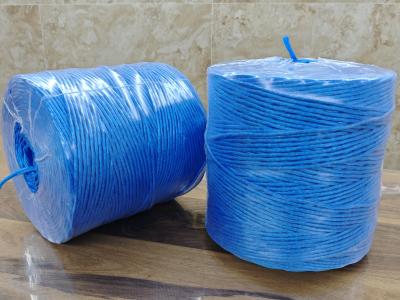 China Orange Yellow PP Baler Twine Featuring 380KGF Tensile Strength and 1-2 Years Acceptable Life Strong Bale Binding Material for sale