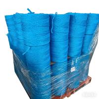 China Polypropylene split film rope pp baler twine for hay square and packaging for sale