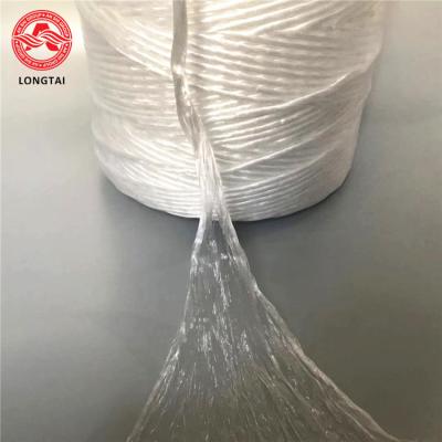 China High Tenacity 125M/KG 150M/KG PP Packing Twine For Reaping Hay Grass for sale