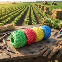 China Recyclable Fibrillated PP Twine For Agricultural Plant Tying for sale