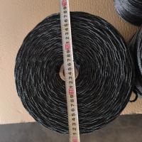 China UV Resistant 1.8kg roll 1g/m black pp twine for sale