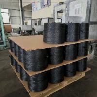 China UV Resistant 1.8kg roll 1g/m black pp twine for sale