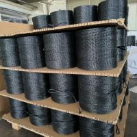China UV Resistant 1.8kg roll 1g/m black pp twine for sale