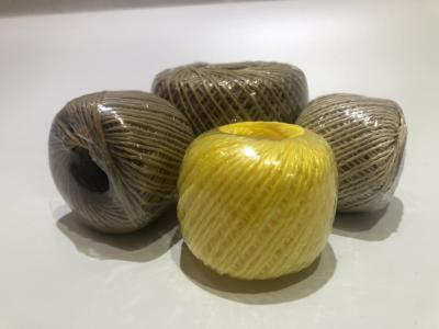 China Twist Caco3 Polypropylene Twine For Cable Filler 7-40kg / Roll With Spool for sale