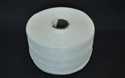 China White SGS Wire Cable PP Filler Yarn 80000D Breaking Strength 0.2-1.4g/D Filler Virgin Material for sale