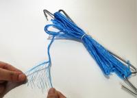 China Split Film UV Resistance Tomato Tying PP Twine Rope for Greenhouse for sale