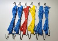 China 7500D/9000D Denier Tomato Tying Twine with 26.5KGF / 31.5KGF Breaking Strength and Customizable Color for Agriculture for sale