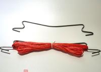 China 7500D/9000D Denier Tomato Tying Twine with 26.5KGF / 31.5KGF Breaking Strength and Customizable Color for Agriculture for sale