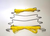 China 7500D/9000D Denier Tomato Tying Twine with 26.5KGF / 31.5KGF Breaking Strength and Customizable Color for Agriculture for sale