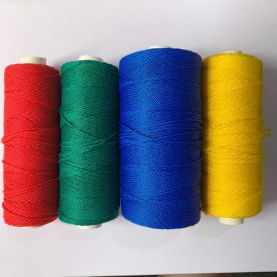 China Wear Resistant Twist 40 TMP 210D 9 Polypropylene Twine PP Rope for sale