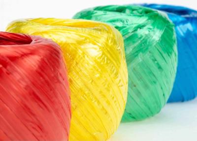 China Raffia Rope Packing Twisted Pp Plastic Twine 100% Polypropylene Flat Film for sale