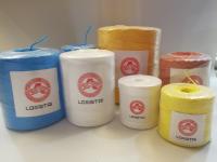 China 330m/kg Original Polypropylene PP Twine Fibrillated UV additive Baler Twine 1600M 1 Bobbin for sale
